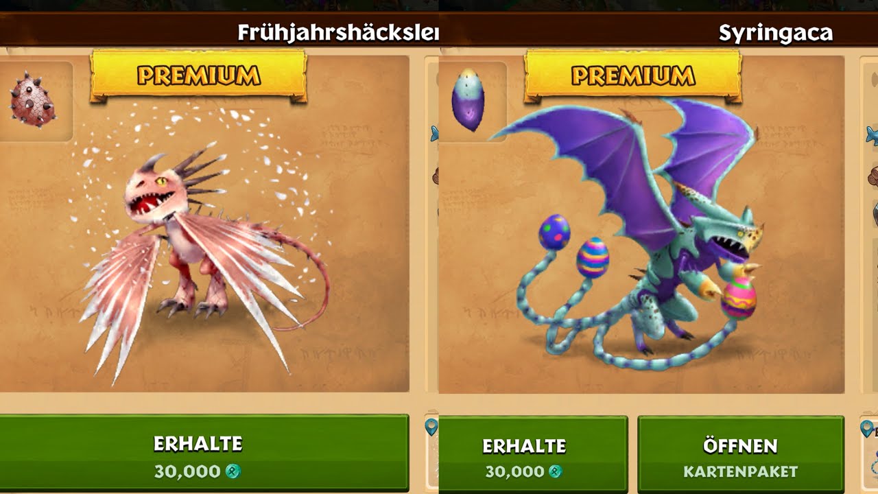 Dragons:Aufstieg von Berg:ZWEI ULTIMATIVE PREMIUM DRACHEN ...
