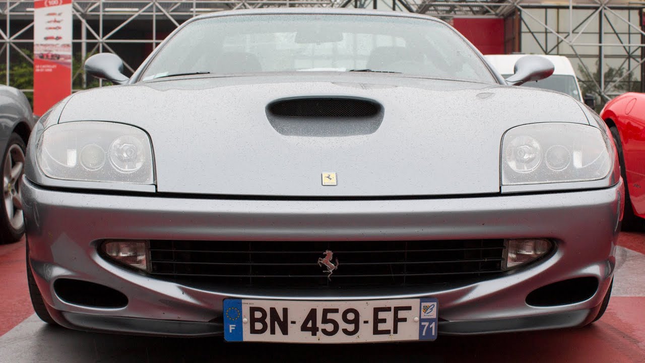 SILVER FERRARI 550 MARANELLO - Walkaround 2014 HQ - YouTube