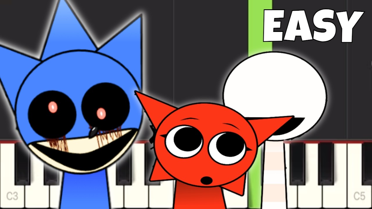 Incredibox Sprunki Retake Update - BONUS Characters - Piano Tutorial ...