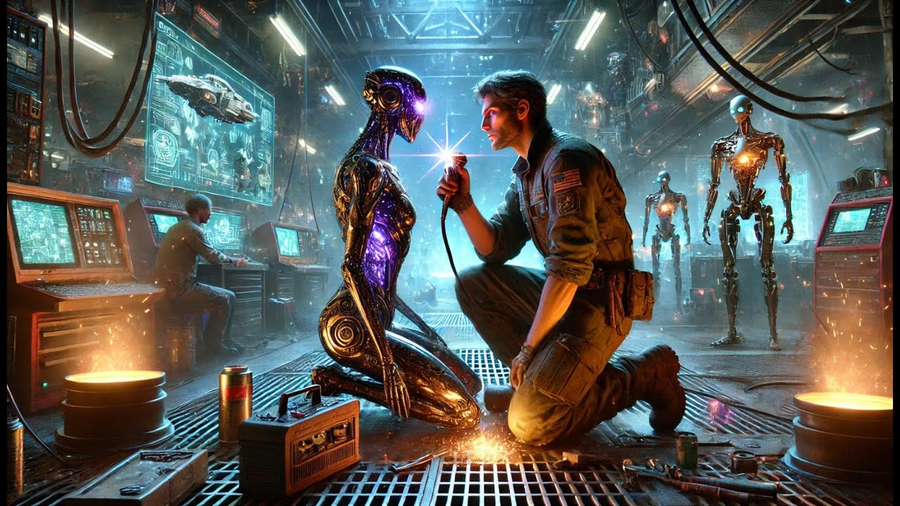 An Alien Android Fell in Love with Him Because He Was the Only One Who ...