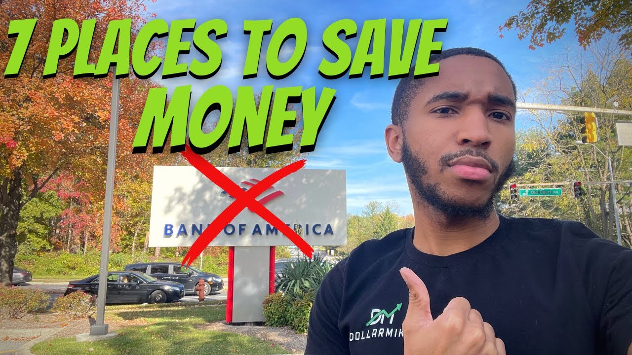 7 Places to Save Your Money #howtosavemoney - YouTube