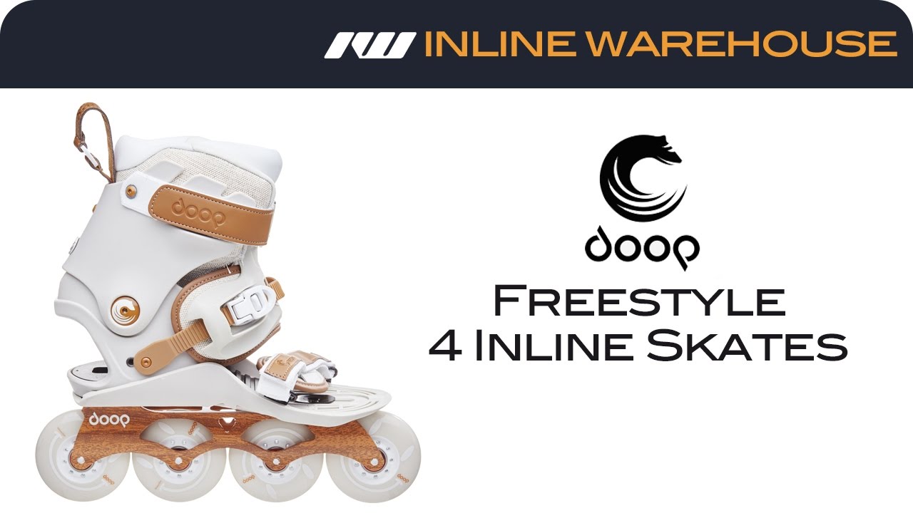 Powerslide Doop Freestyle 4 Adjustable Inline Skates Review - YouTube