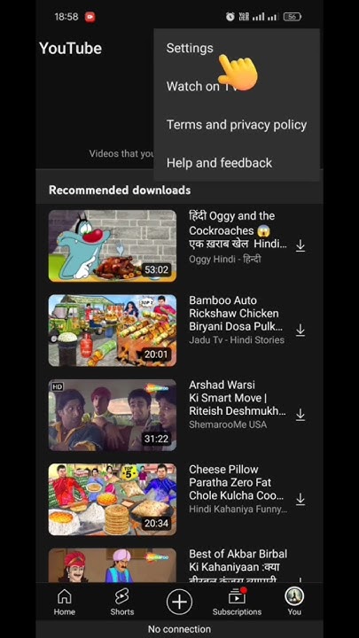 How to Turn Off Auto Recommend Downloads in YouTube | Recommend Downloads | #youtube | #shorts ...