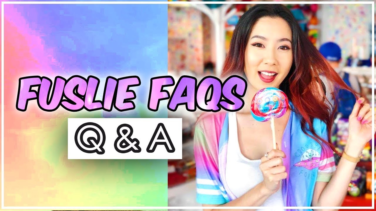 FUSLIE FAQS #6 - ABOUT ME! - YouTube