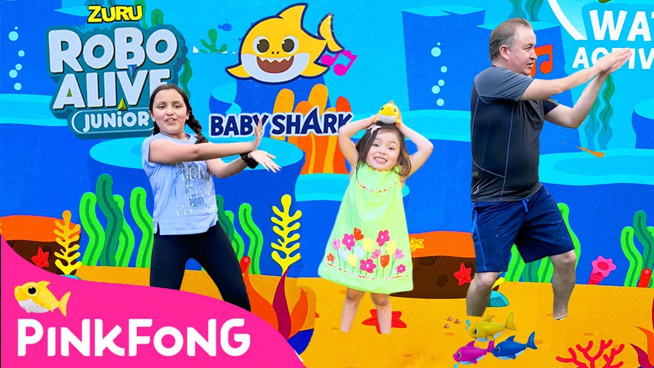 Baby Shark Robot | Dance Like Robot Shark Family | Robot alive - YouTube
