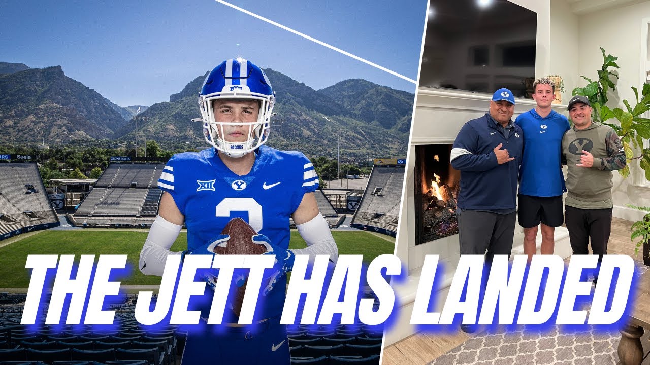 BYU Football WR Jett Nelson On Serving His Mission W/ BYU QB Enoch ...