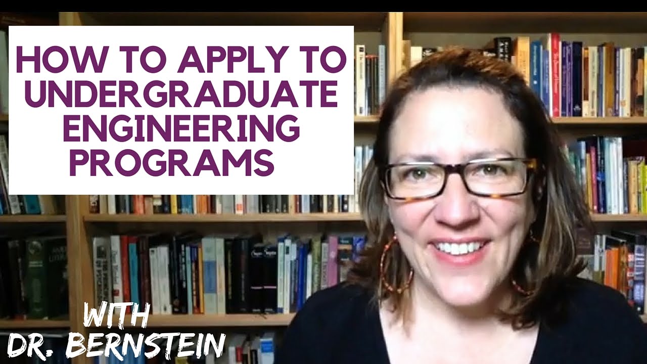 How to Successfully Apply to Engineering Programs - YouTube