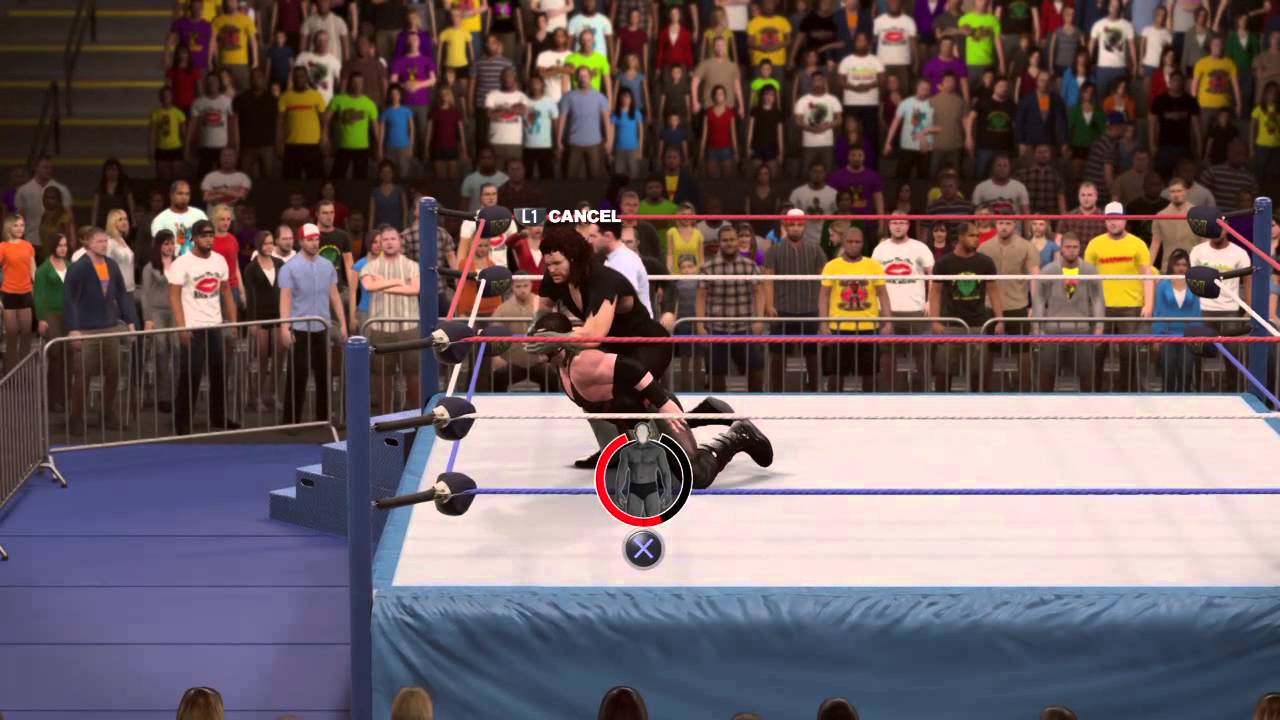 W2k15 Undertaker vs Kane (ps4) - YouTube