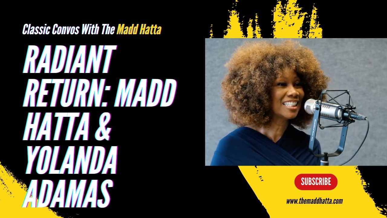 RADIANT RETURN: MADD HATTA & YOLANDA ADAMAS LIGHT UP MAJIC 102.1! - YouTube
