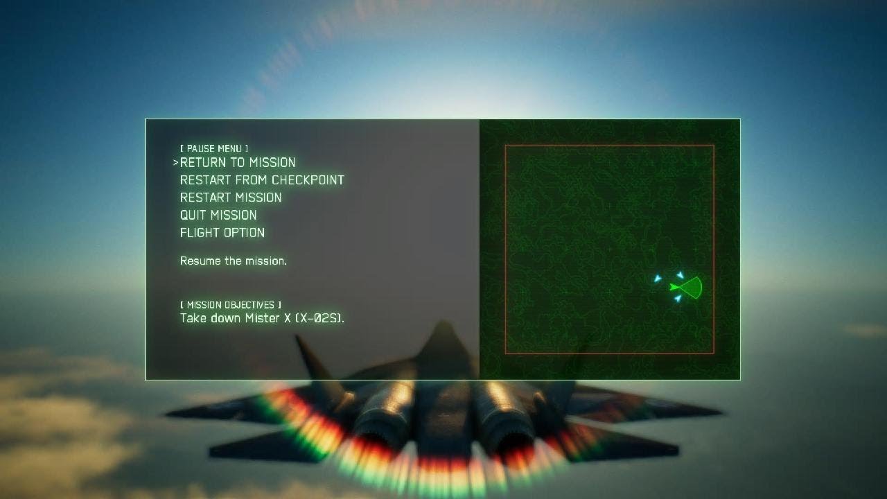 ACE COMBAT 7 skies UNKNOWN mihaly vs trigger - YouTube