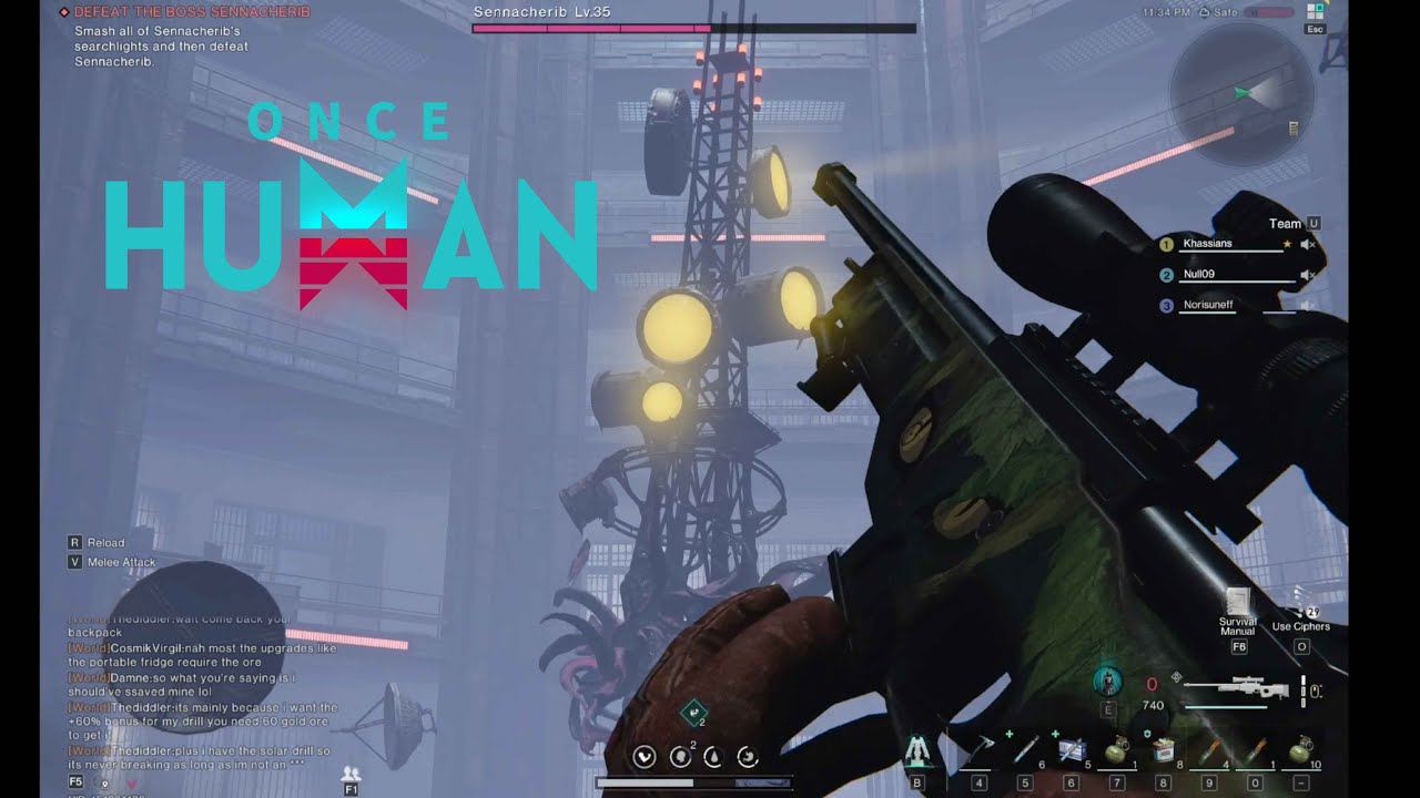 Once Human #Ep9: Destroy the other version of Siren Head - YouTube