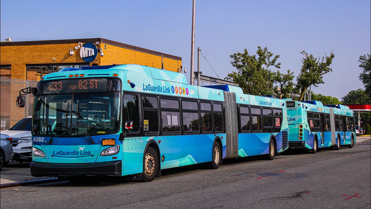 MTA BUS : 2019 New Flyer LaGuardia Link XD60’s on the Q33 Q53 and Q70 ...