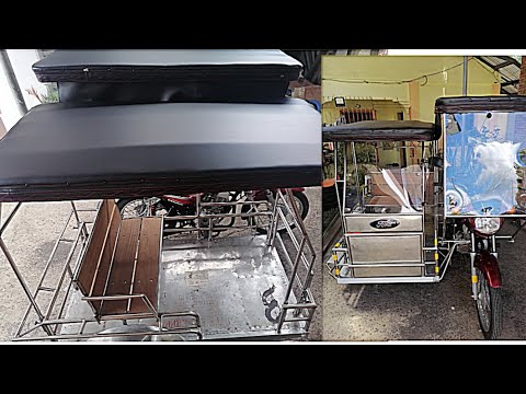 Pagkabit ng bubong sa Kulong kulong Sidecar kawasaki Bajaj 150 | GM ...