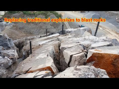 Replacing traditional explosives to blast rocks - CO2 Rock Blasting ...