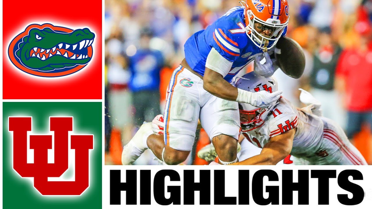 Florida vs Utah Highlights | NCAA College Football Week 1 | 2023 ...