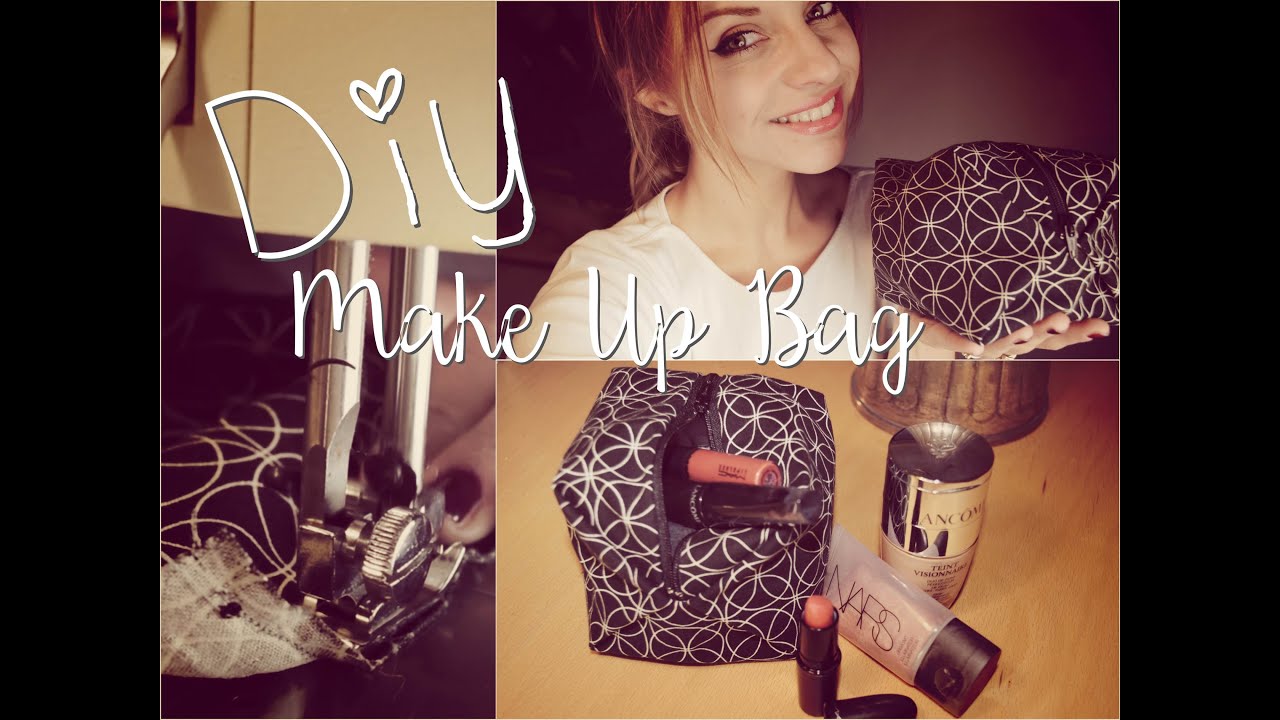 Diy Make Up Bag // Easy Sewing Tutorial // - YouTube