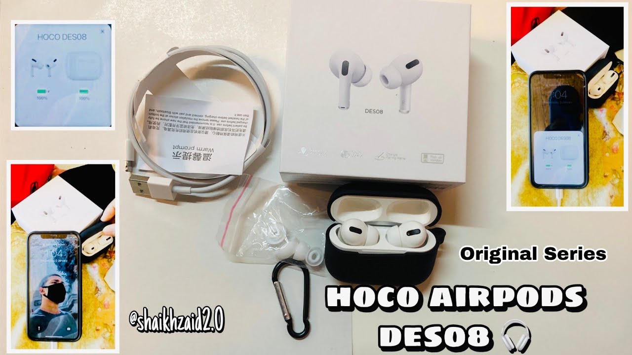 Airpods Pro || hoco airpods des08 || HOCO Bluetooth Headphones ...