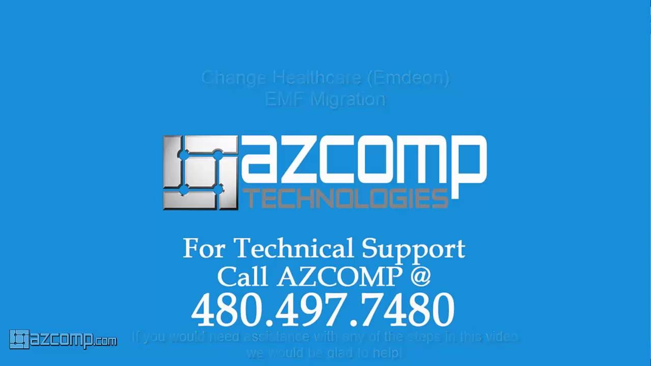 Change Healthcare ( Emdeon ) EMF Migration - YouTube