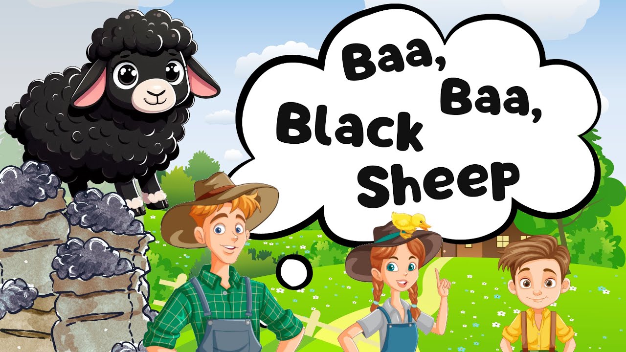 Baa Baa Black Sheep - Best Children Song - Nursery Rhyme Educational ...