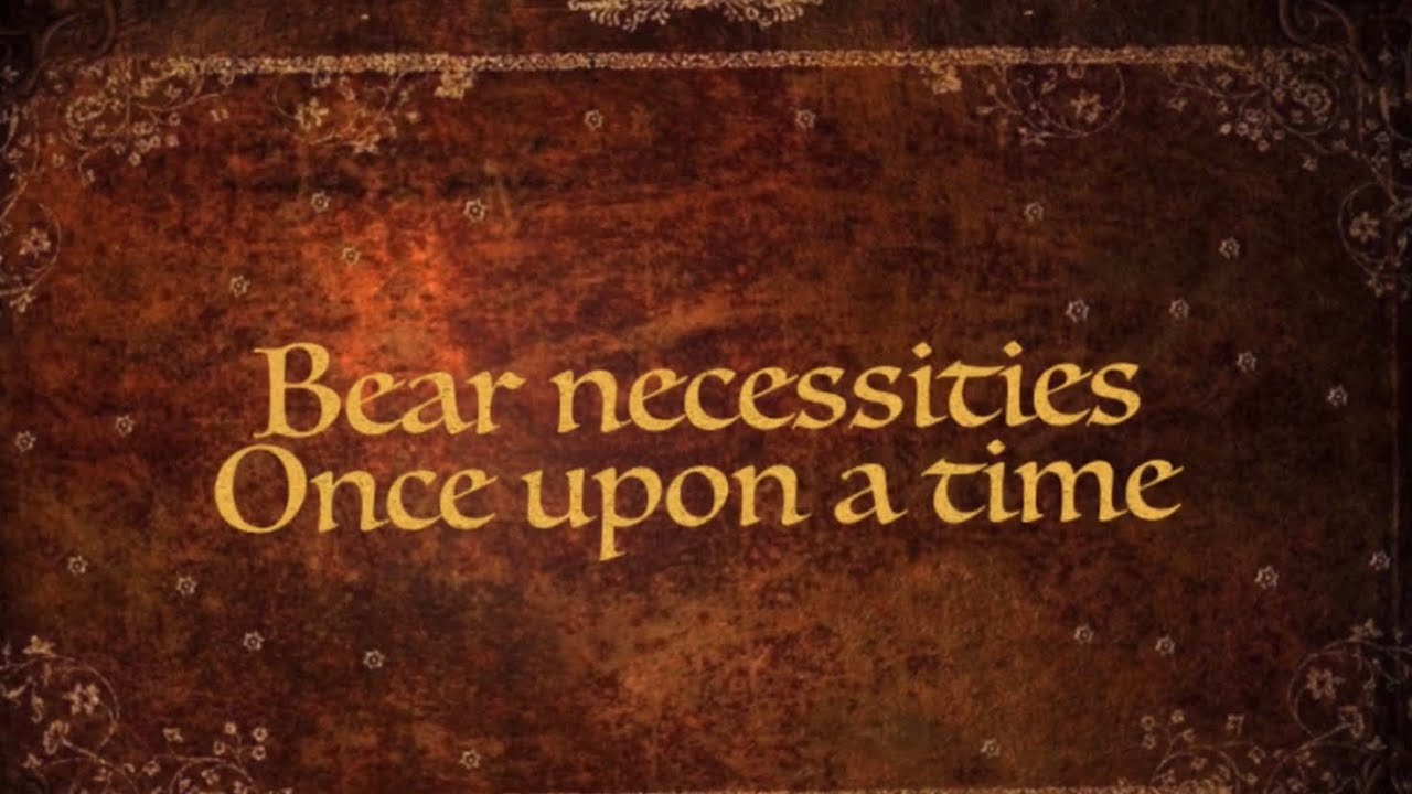 Bear necessities - YouTube