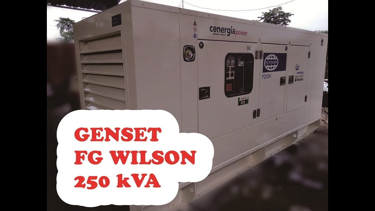 Genset FG Wilson 250 kVA Menuju Lombok - YouTube