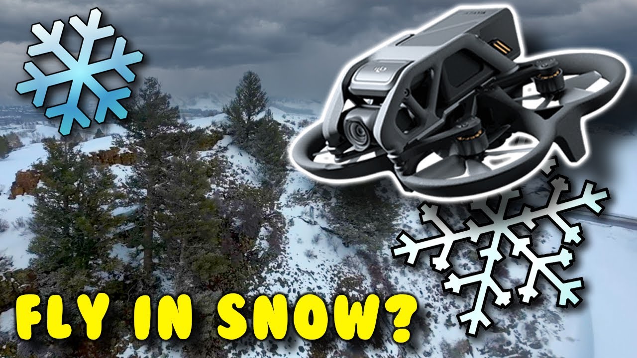 Flying Tips DJI Avata Drone in Snow - YouTube