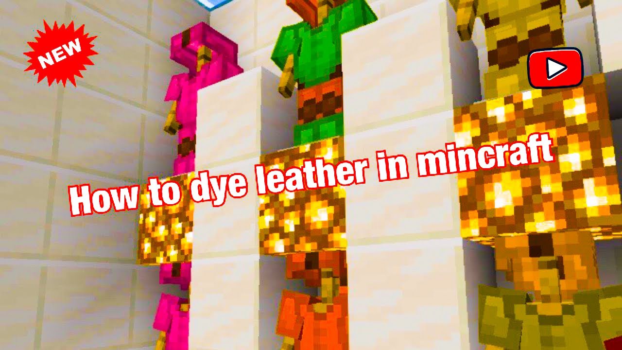 How To Dye Leather In Minecraft Tutorial YouTube how-to-dye-leather-in-minecraft-tutorial-youtube
