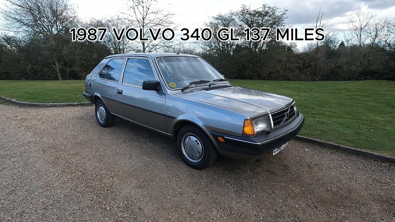 1987 VOLVO 340 GL 137 MILES - YouTube