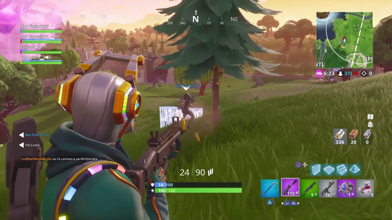 FORTNITE SQUAD CON CAPTAIN BLAZER - YouTube