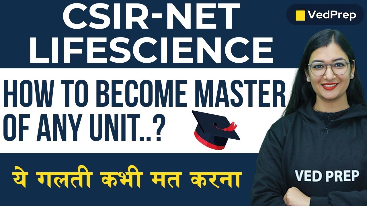 CSIR NET Life Science Preparation Unit Wise | How to prepare a unit ...
