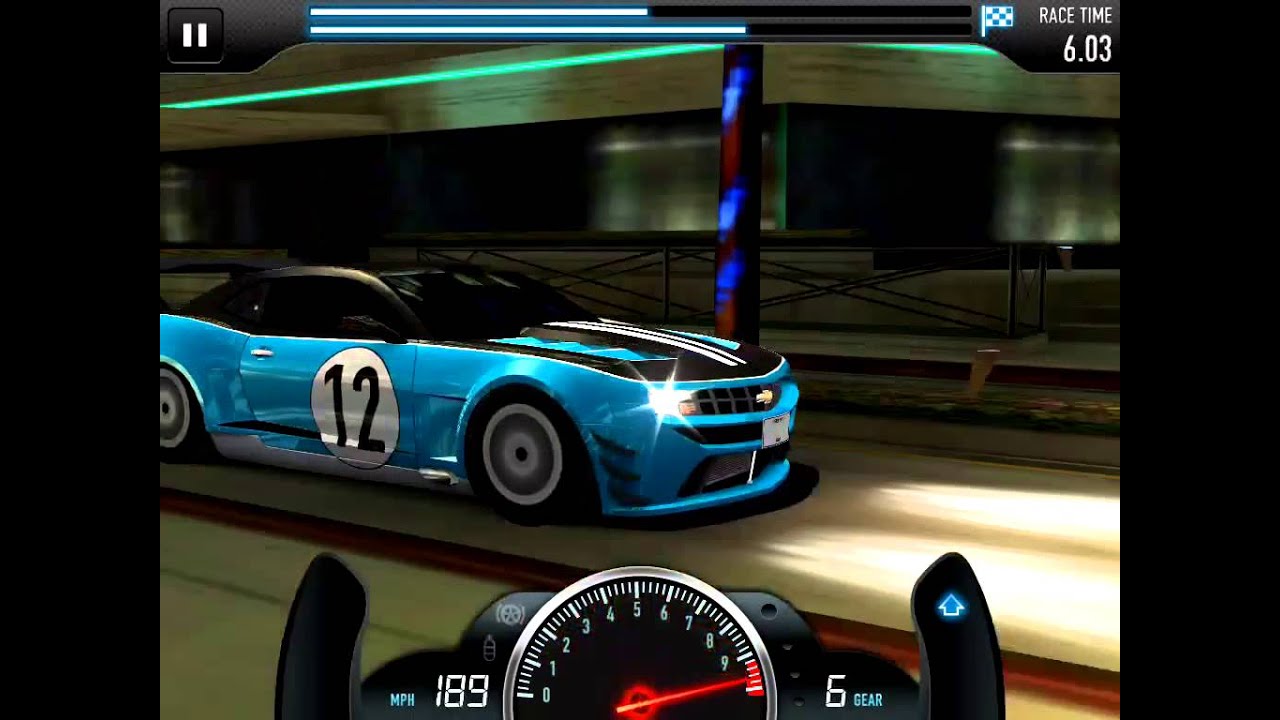 CSR Racing : New world record Camaro GT3 7.65x sec (no team, no mech ...