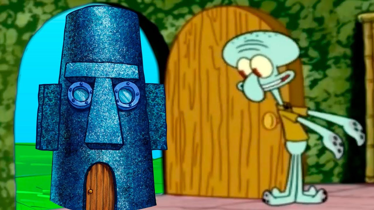 Spongebob meme - house pop spongebob characters door edition - YouTube