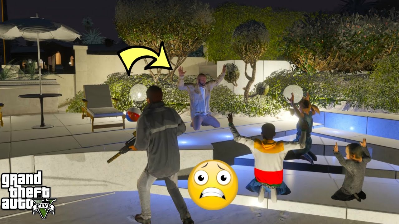 GTA 5 REAL LIFE MOD #217 HOUSE ROBBERY :( - YouTube