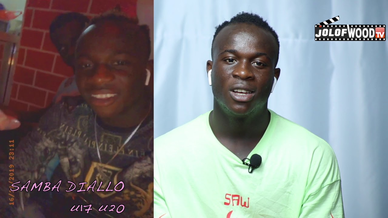 SAMBA DIALLO FOOTBALLEUR U 17 et U 20 À CŒUR OUVERT - YouTube