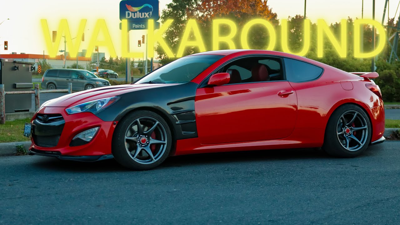 413WHP BIG TURBO GENESIS COUPE WALKAROUND | MOD LIST | PULLS | RACES ...