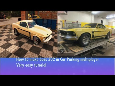 Design tutorial boss 302 Mustang cpm - YouTube