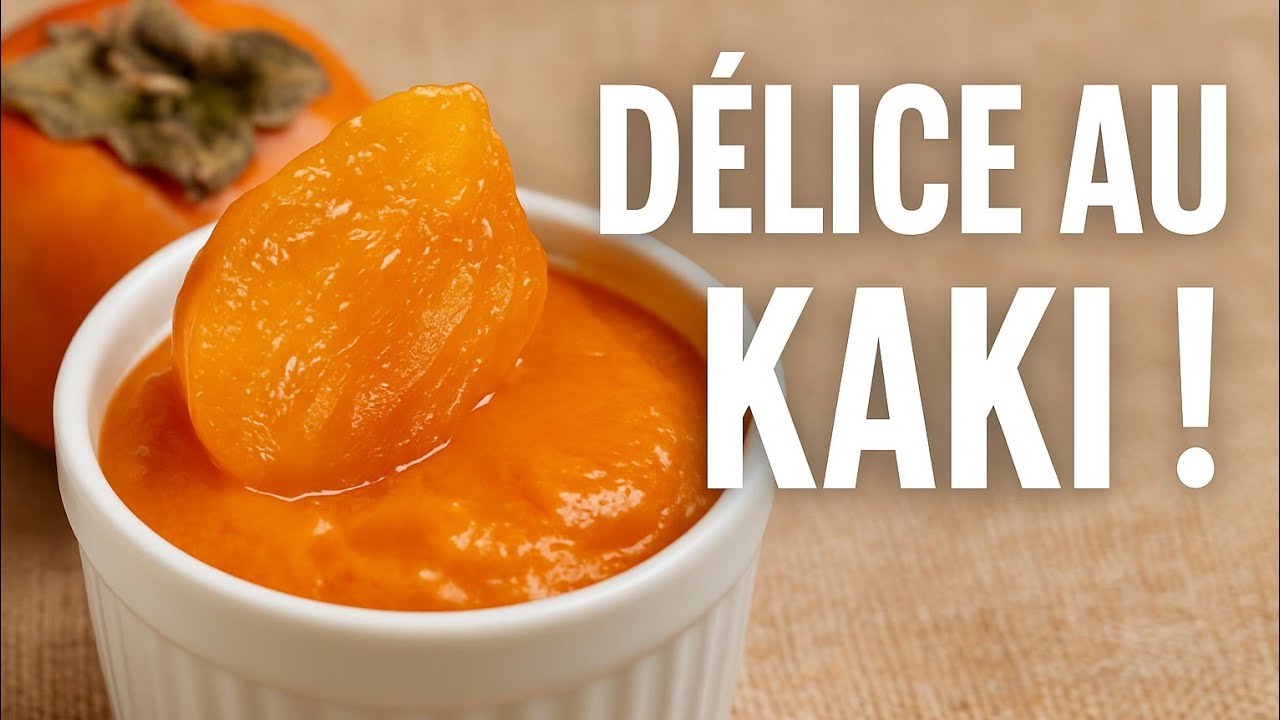 Essayez cette recette rapide avec de délicieux kakis. - YouTube