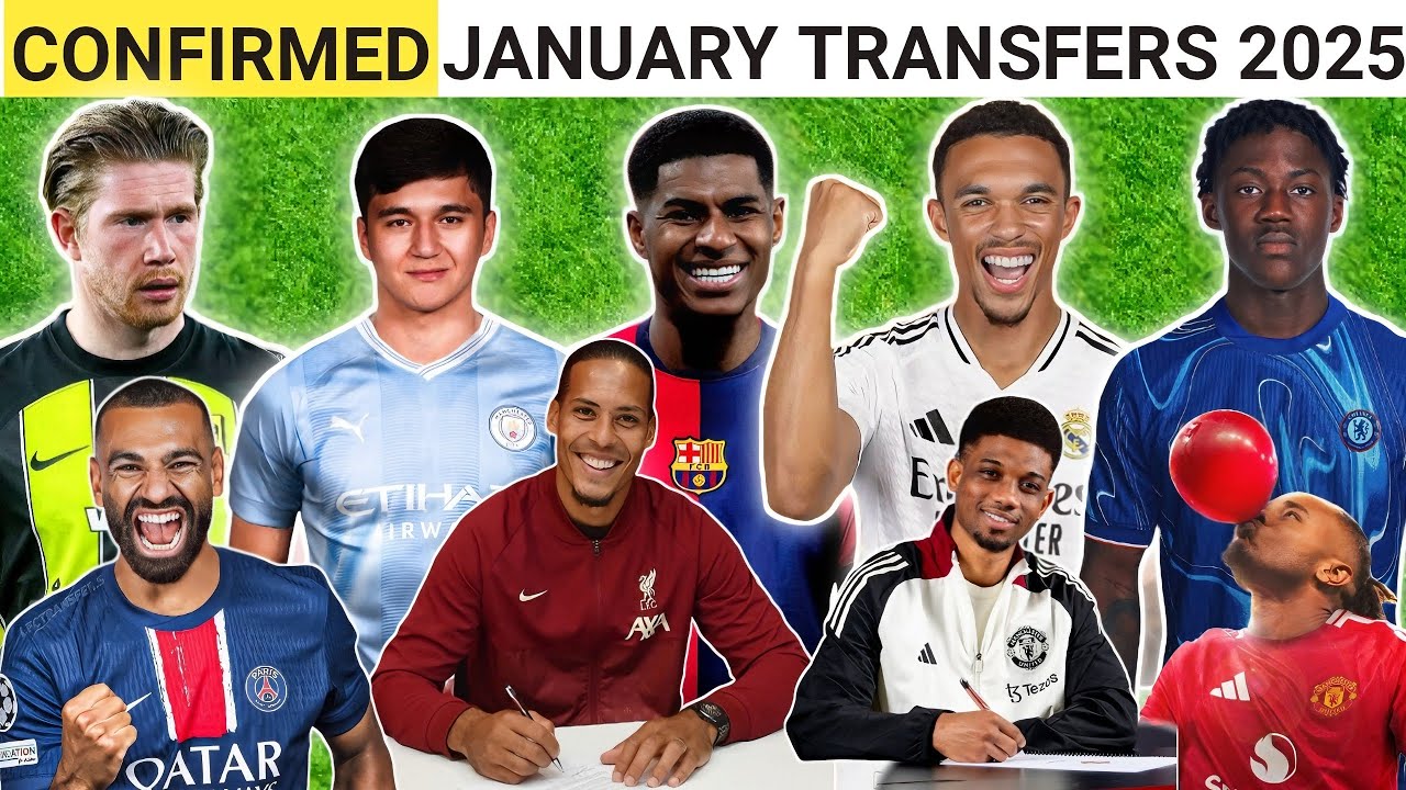 🚨 ALL LATEST CONFIRMED FOOTBALL TRANSFERS & RUMOURS 2025 - YouTube