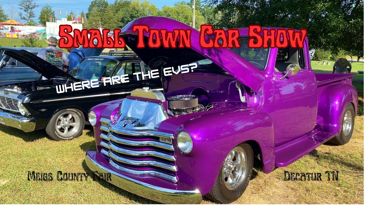 Small Town Car Show | Meigs County Fair - YouTube