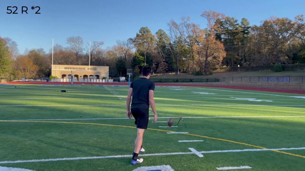 Blake Lin. All Saints Episcopal. Kicker Class of 2021 - YouTube