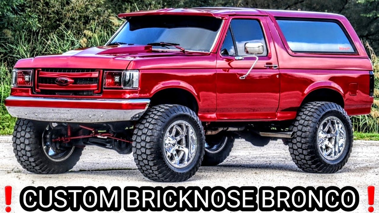 CUSTOM 1987 BRONCO!! Walkaround & Specs - YouTube
