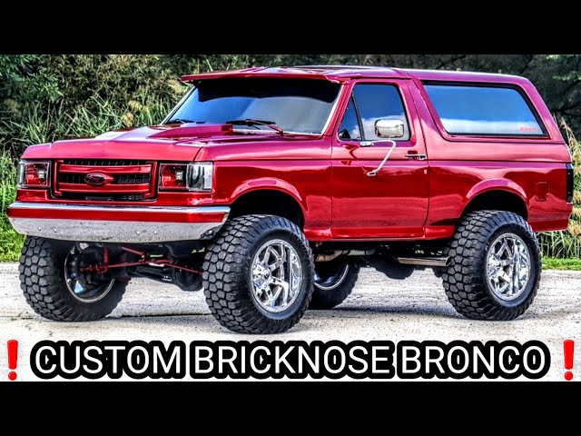 Ford Bronco 1986 Custom