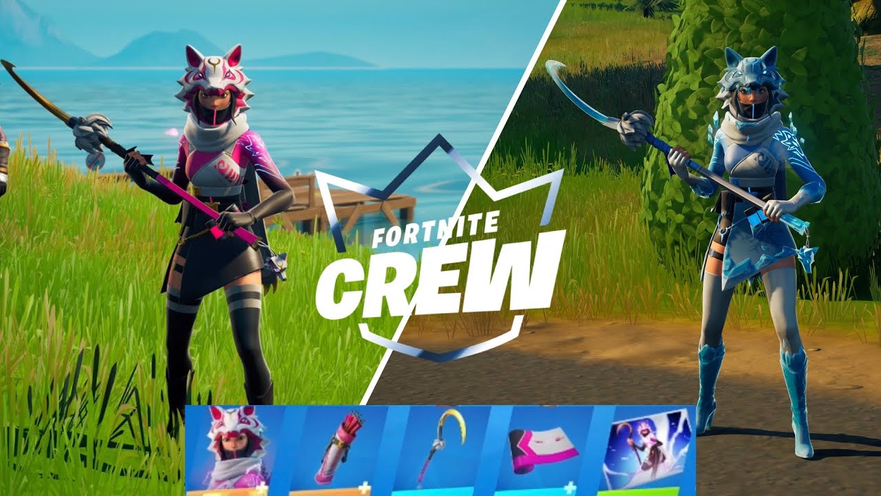 New February Fortnite Crew Pack (VI skin) - YouTube