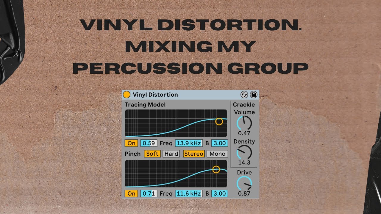 MIXING HACK! Vinyl Distortion to bring out texture and transients on ...