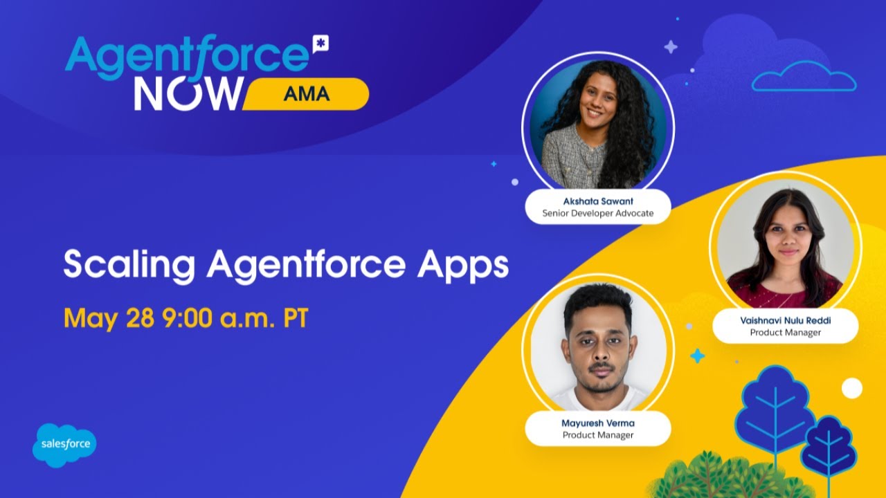 Agentforce NOW AMA: Scaling Agentforce Apps - YouTube