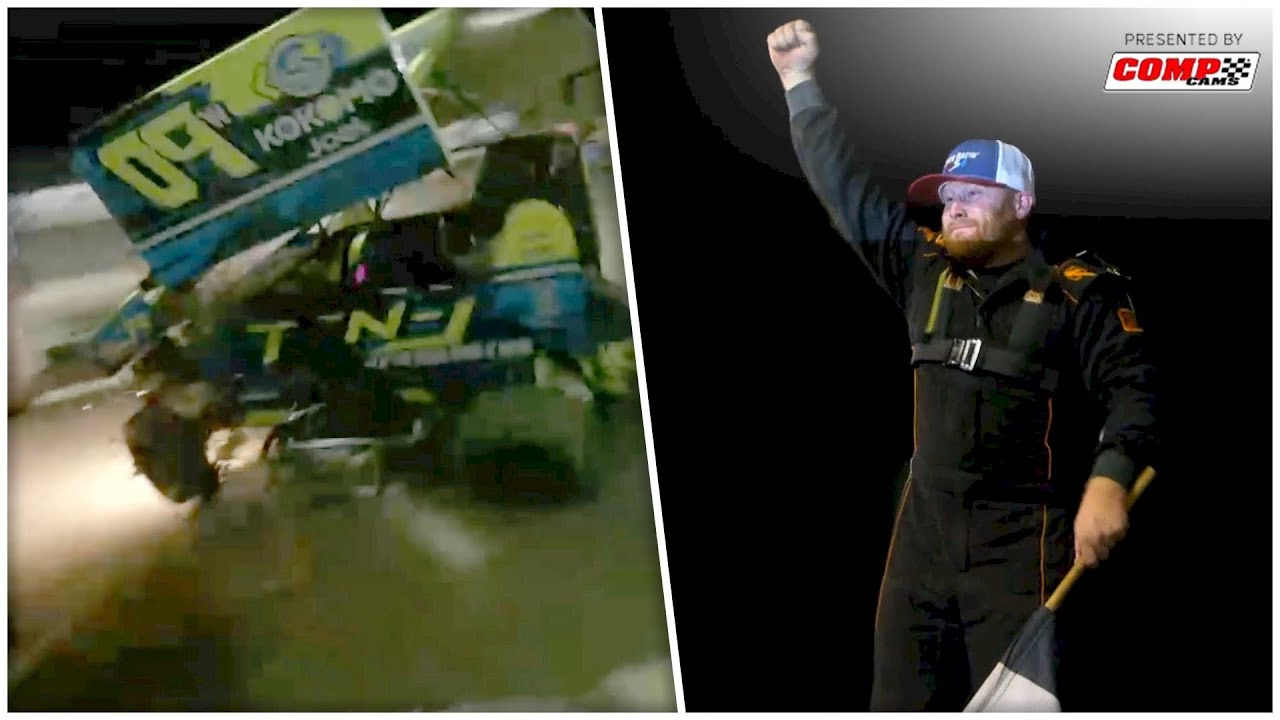 Micro Sprint Barrels Towards Cameraman at KKM Giveback Classic | COMP ...