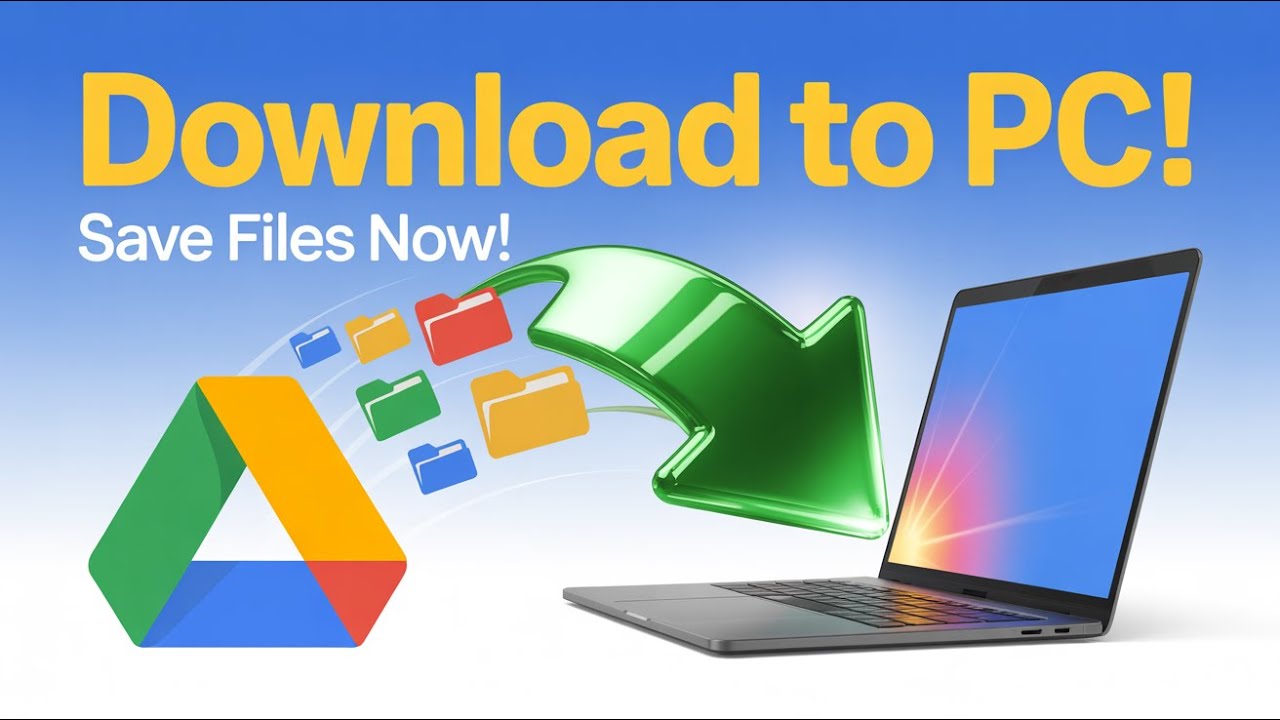 How to Download Files & Folders from Google Drive to Your PC or Laptop ...