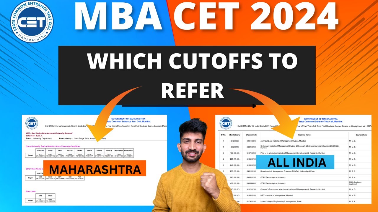 MBA CET 2024 Important Cutoffs for Admission | MBA CET which Cutoffs to ...