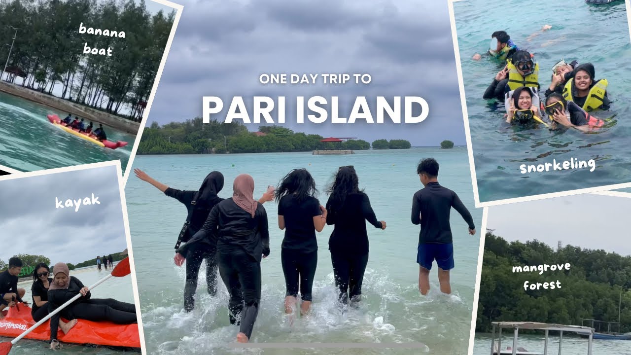 One Day Trip [ PARI ISLAND ] | MidTerm Exam | Trip with friends - YouTube