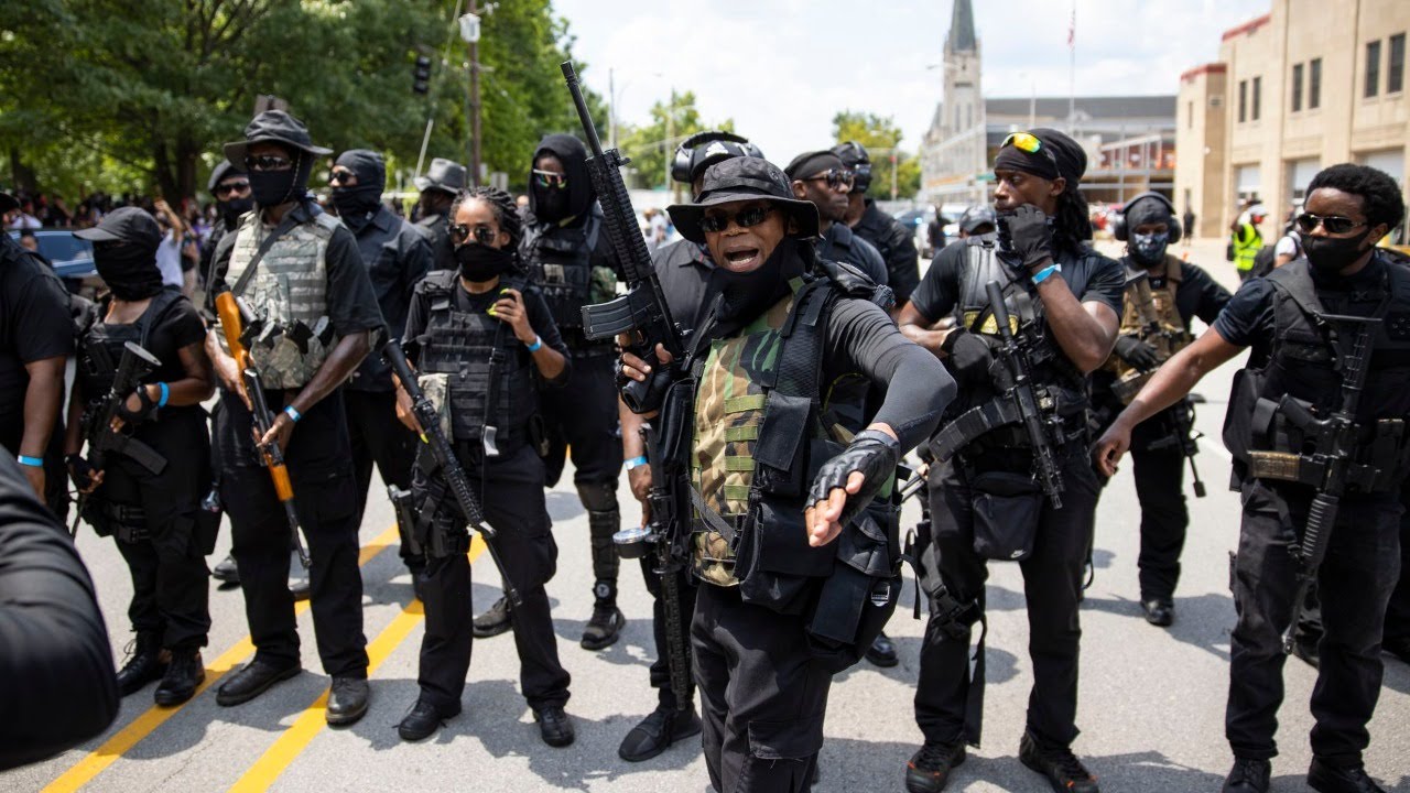 Live Coverage of NFAC and Breonna Taylor Protesters Confronting ...